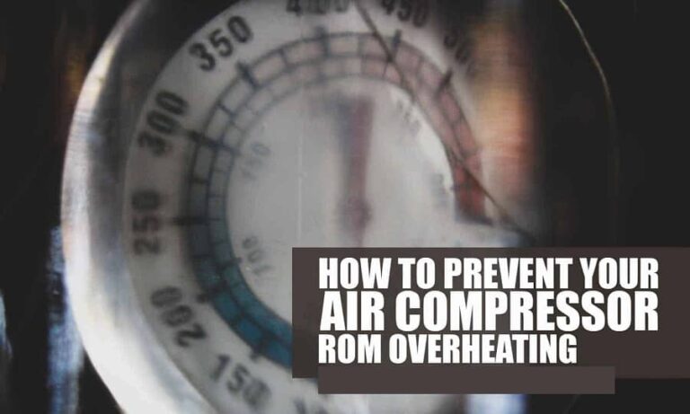 How to prevent your air compressor from overheating - BISON compressor