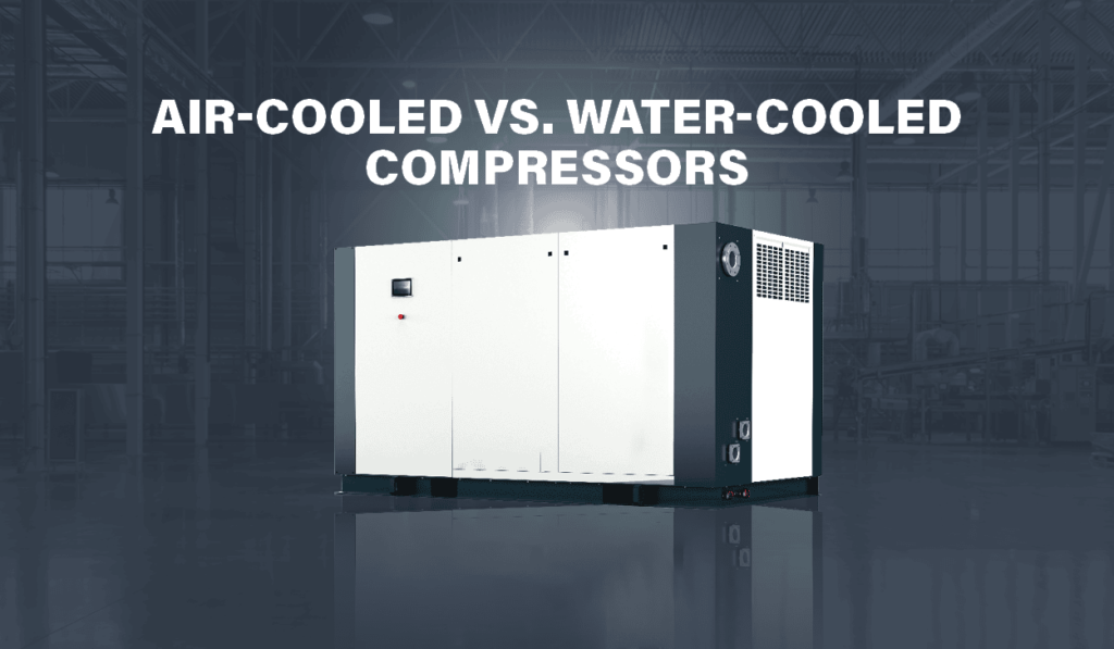 Air-cooled vs Water-cooled Compressor - BISON compressor