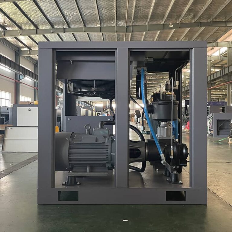 로터리 스크류 컴프레서의 작동 원리 - Bison 공기 컴프레서