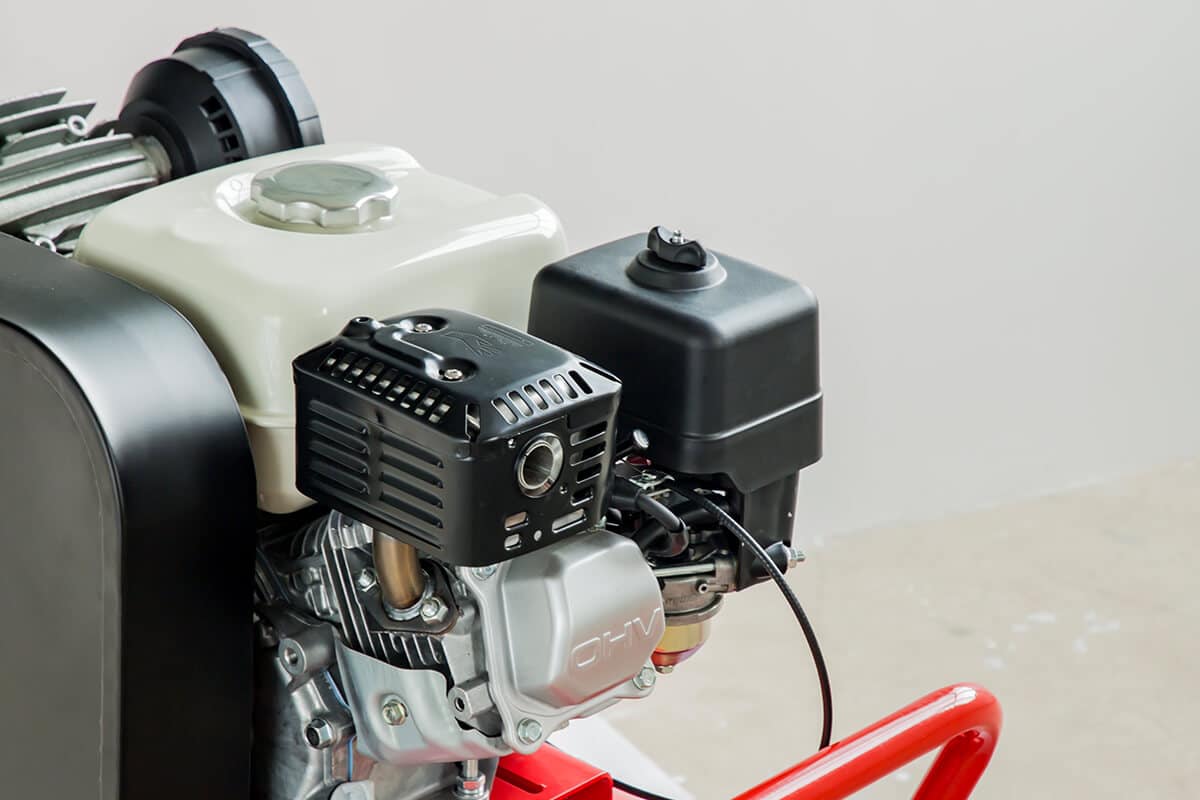 powerful gasoline air compressor with Honda engine manufacturer - BISON ...